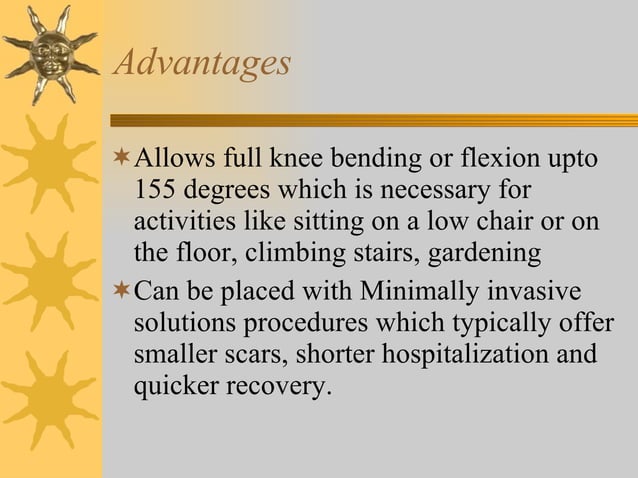 Gender Specific High Flex Knee replacement