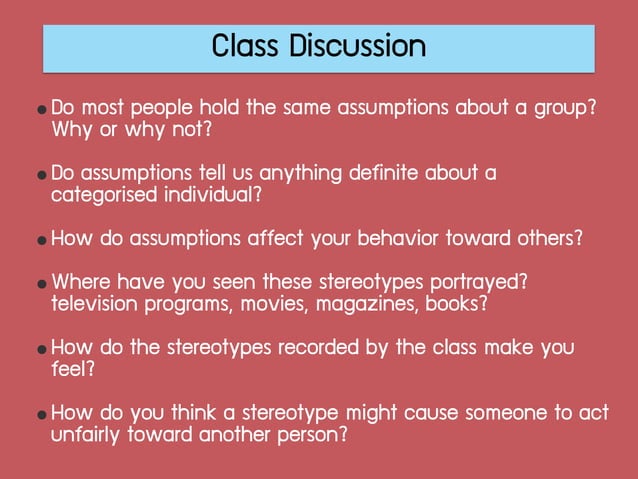 Understanding Gender Stereotype Lesson Plan | PDF