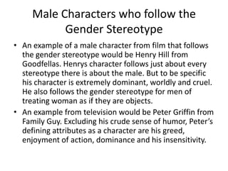 Gender stereotypes | PPT
