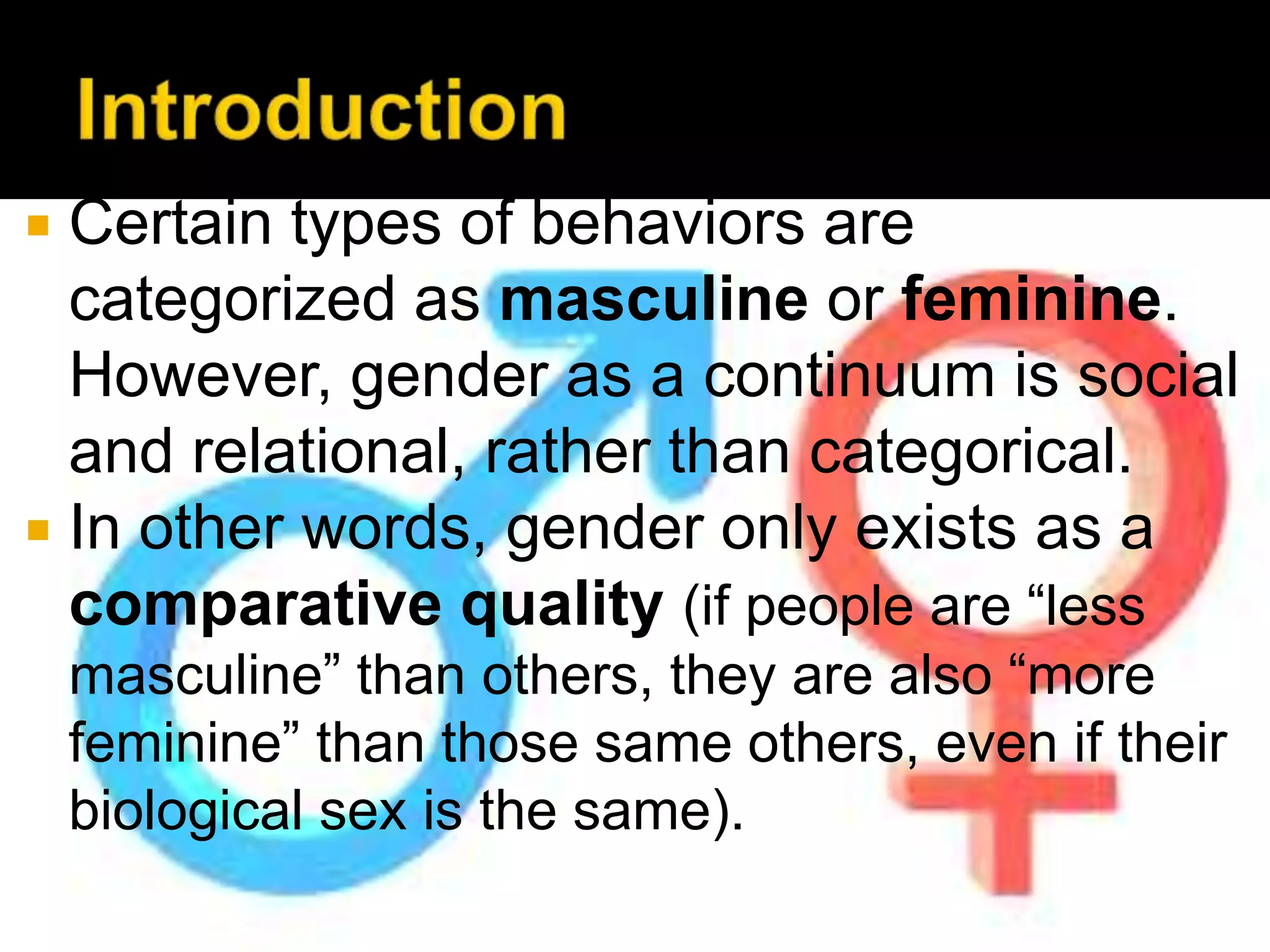 Gender Stereotypes Ppt