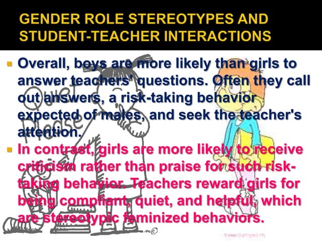 Gender Stereotypes Ppt