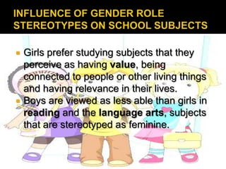 Gender stereotypes | PPTX
