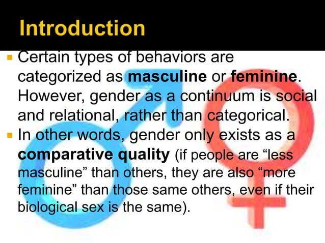 Gender Stereotypes Ppt