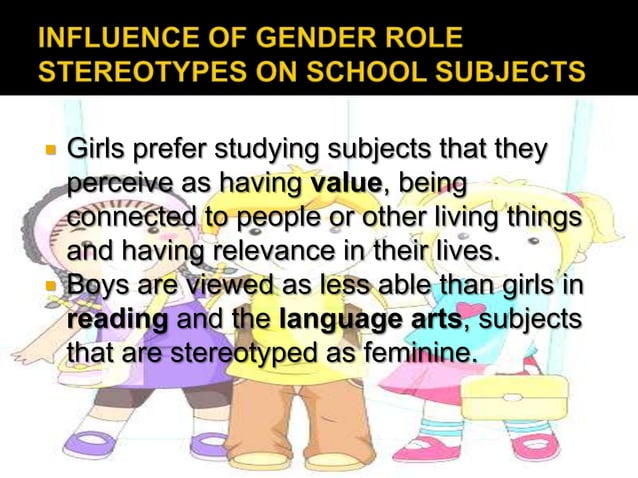 Gender Stereotypes Ppt