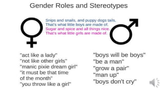 gender stereotypes.pptx | Parenting Babies and Toddlers | Parenting