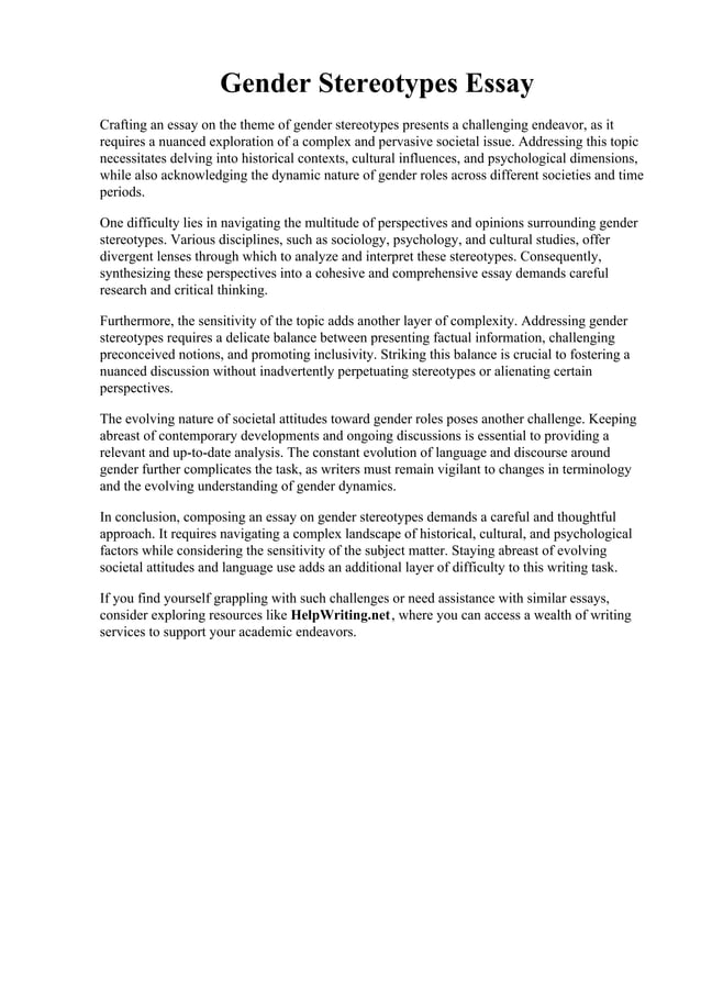 Gender Stereotypes Essay.pdf