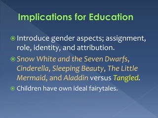 Gender stereotypes in fairytales | PPTX