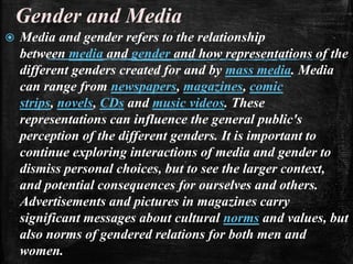 Genderstereotypes | PPTX