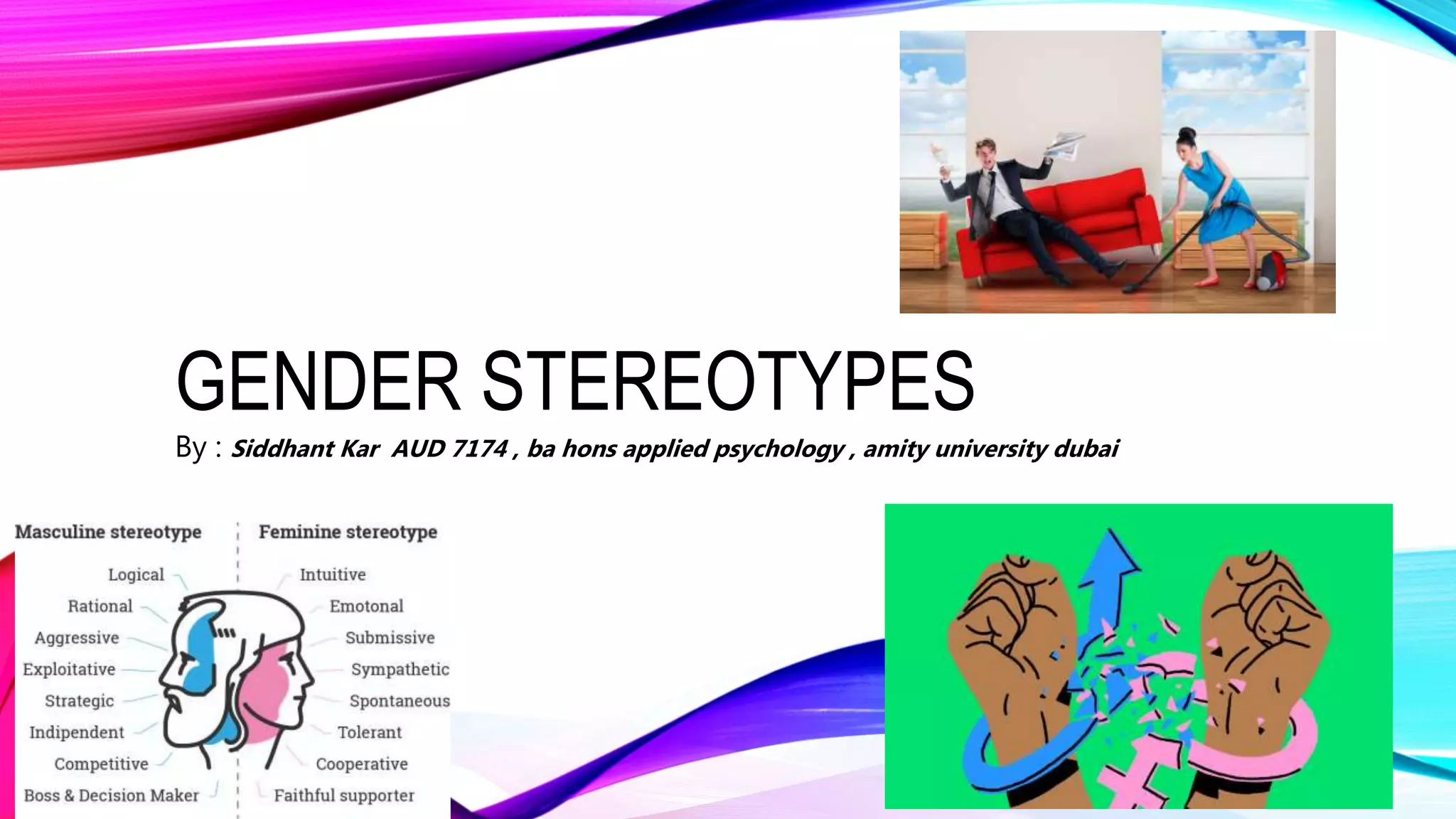 Gender streotypes | PPTX