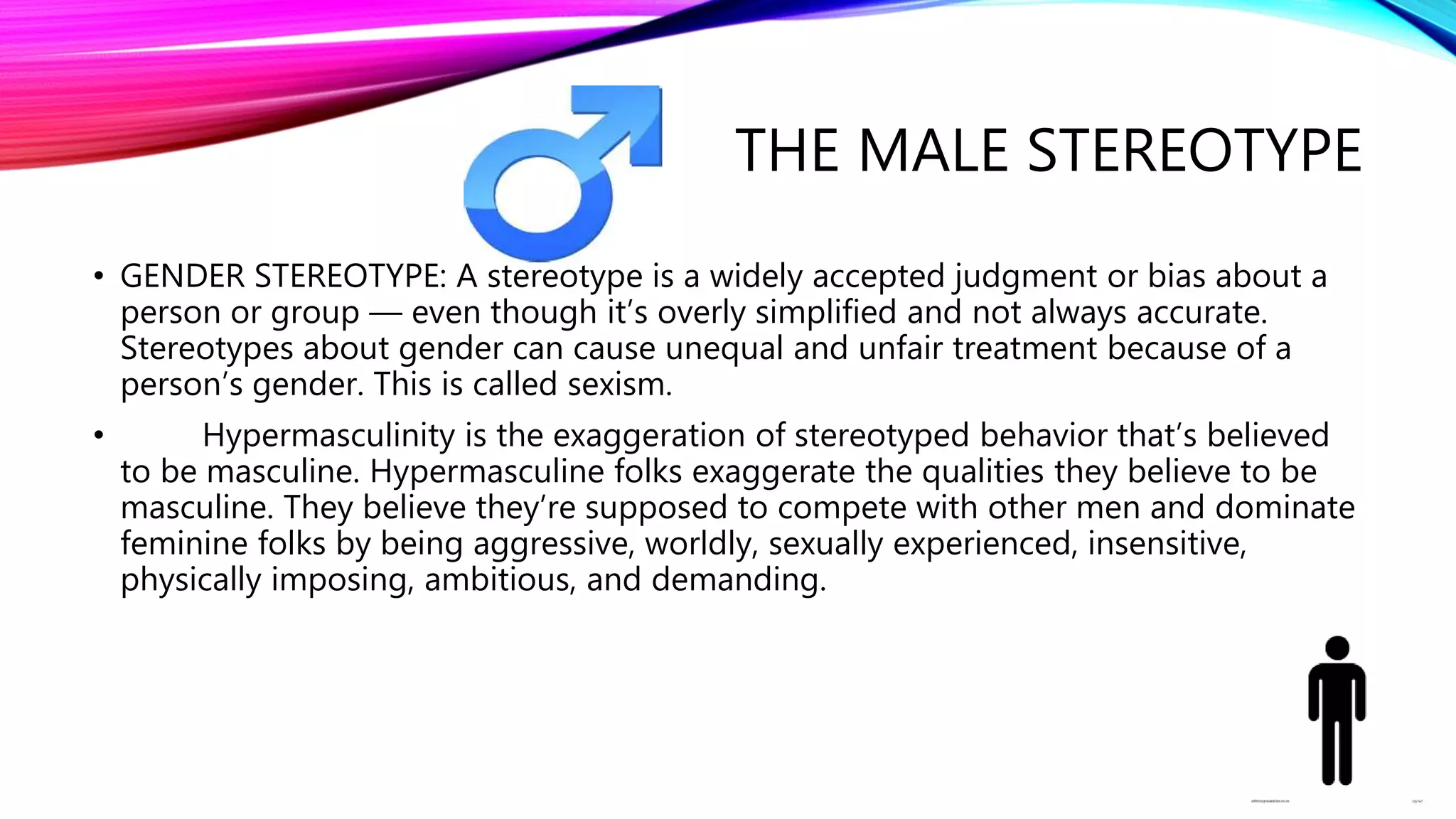 Gender streotypes | PPTX