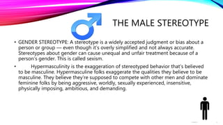 Gender streotypes | PPTX