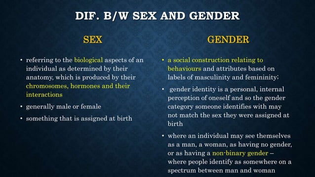 Gender studies & Queer Theory | PPTX