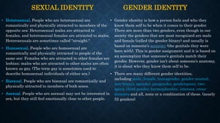 Gender studies & Queer Theory | PPTX
