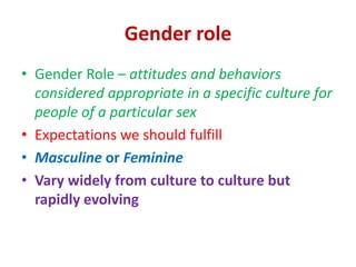 Gender studies introduction ppt | PPT