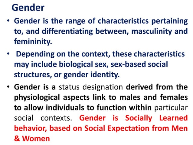 Gender studies introduction ppt | PPT | Debated Sensitive Social Issues | Sensitive Topics