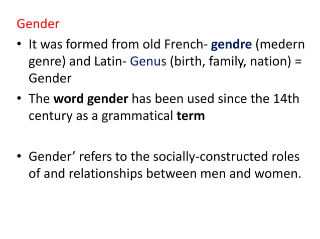 Gender studies introduction ppt | PPT | Debated Sensitive Social Issues ...