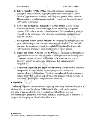 Gender Studies Notes for CSS by Seetal Daas.pdf