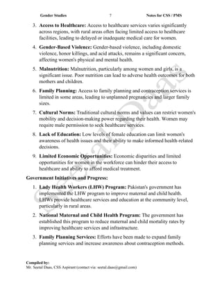 Gender Studies Notes for CSS by Seetal Daas.pdf