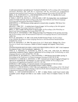 Gender system in urdu language | DOCX