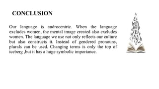 Gender terminologies | PPTX