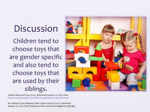 Gender toys project psychology | PPT