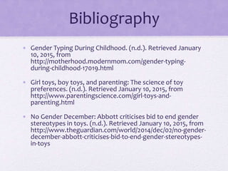 Gender toys project psychology | PPTX | Parenting Babies and Toddlers ...