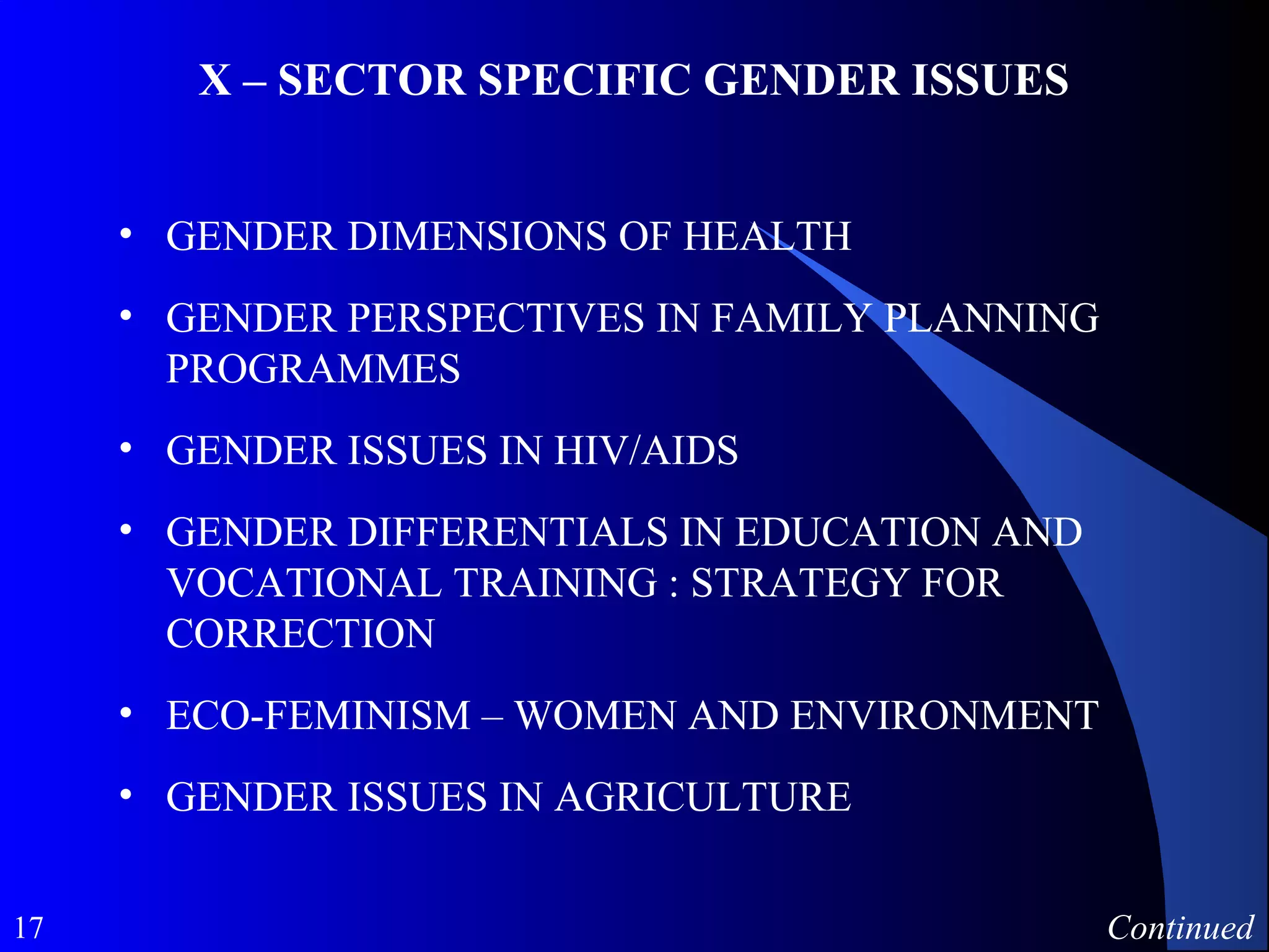 Gender training module | PPT