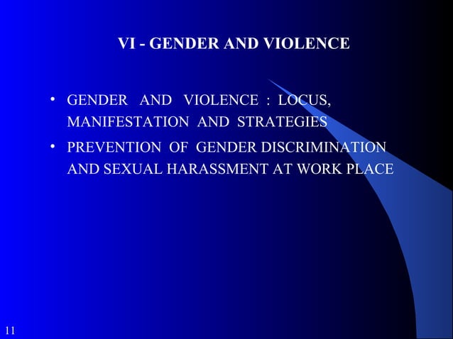Gender training module | PPT