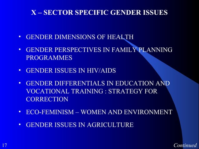 Gender training module | PPT