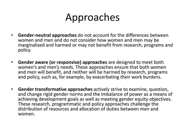 Introduction to gender concepts | PPTX