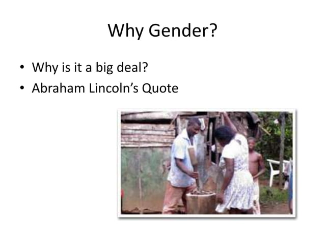 Introduction to gender concepts | PPTX
