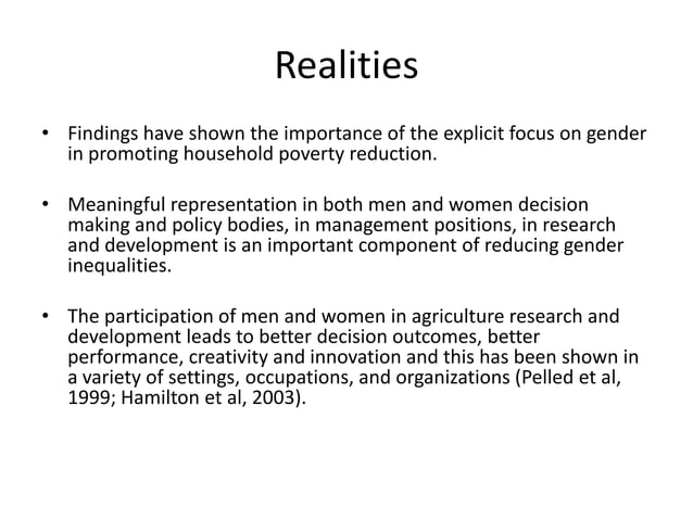 Introduction to gender concepts | PPTX