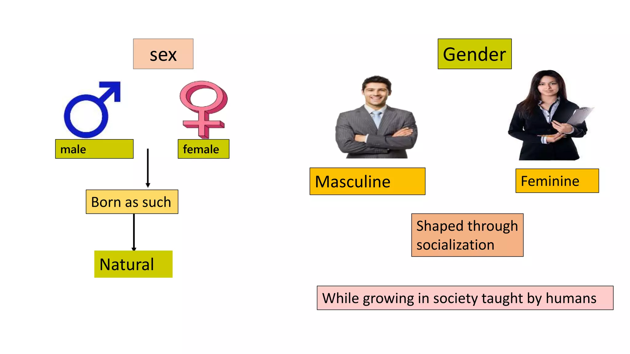 GENDER VS SEX | PPTX