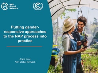 Webinar | Gender Equality in National Adaptation Plan (NAP) Processes: Assessing vulnerabilities ...