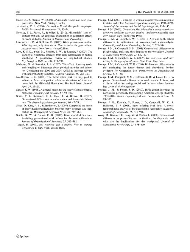 Gen diffs twenge article | PDF