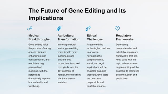GENE-EDITING-ETHICAL-AND-SOCIETAL-IMPLICATIONS - Copy.pptx | Biotech ...