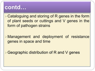 Gene for-gene hypothesis & its validty in the present scenario | PPTX