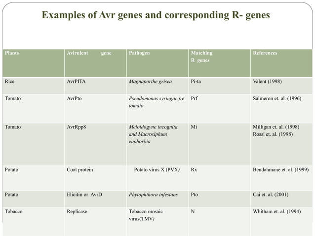 Gene for-gene hypothesis & its validty in the present scenario | PPTX ...