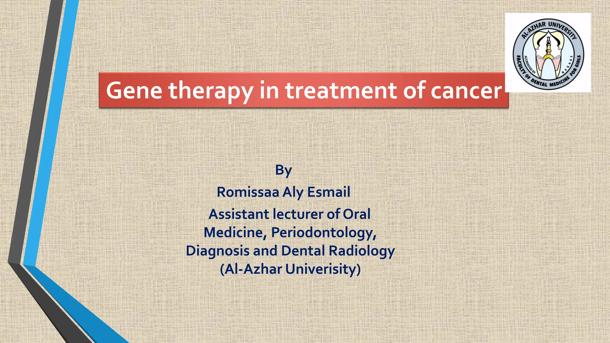 use of gene-therapy in treatment of cancer.pdf