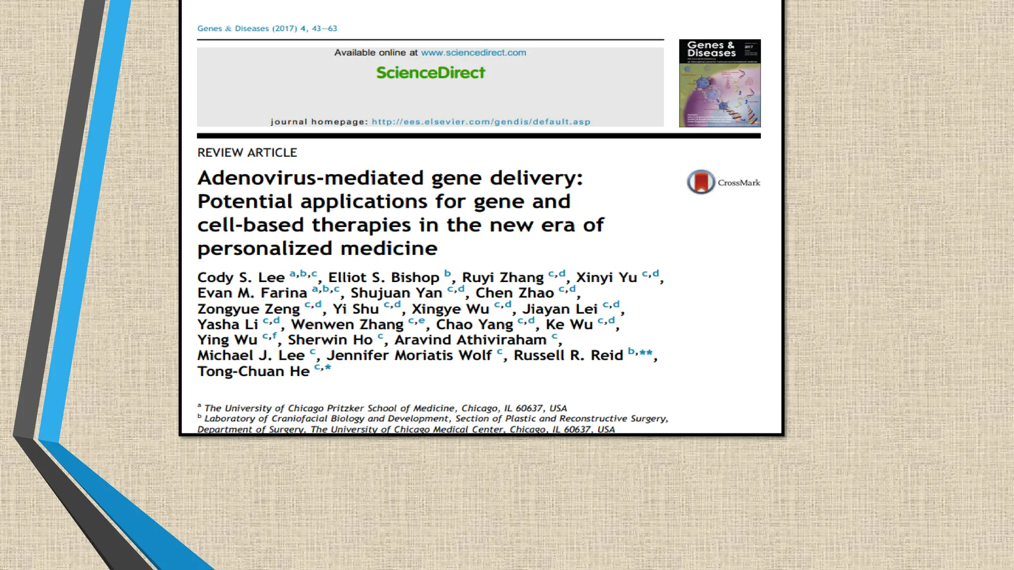 use of gene-therapy in treatment of cancer.pdf