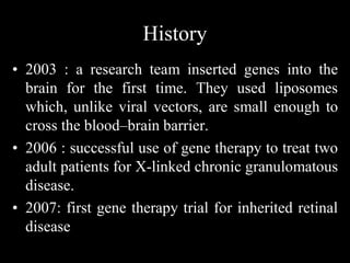 Gene therapy introduction | PDF