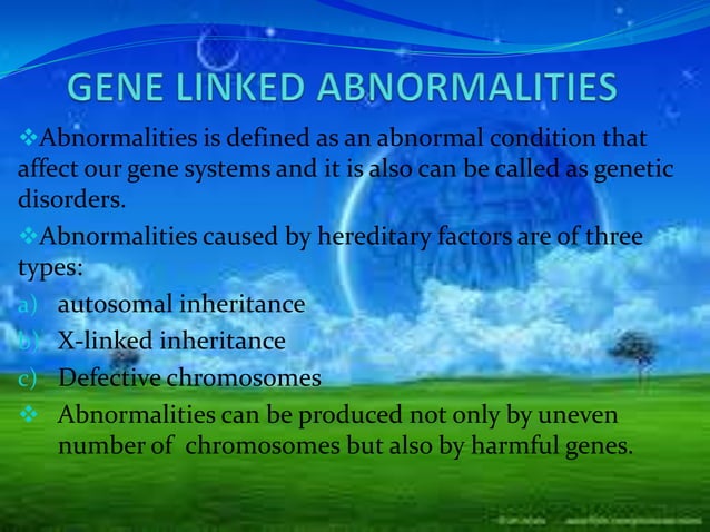 Gene abnormalities | PPT