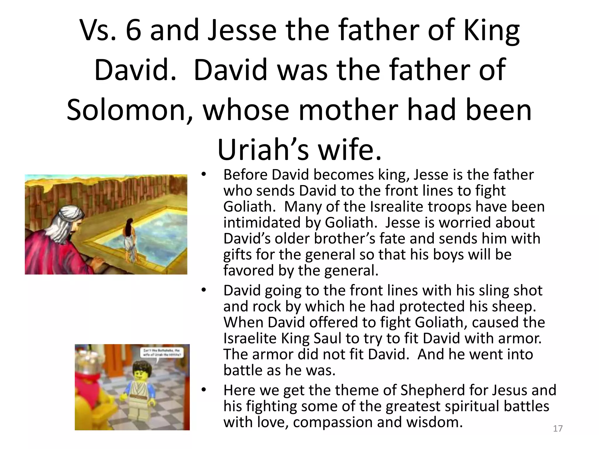 Genealogy of jesus | PPTX