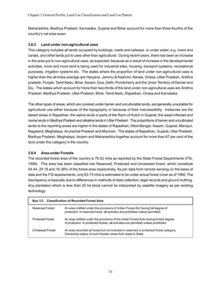 Genearal Profile And Land Pattern India PDF Genearal Profile And Land Pattern India PDF