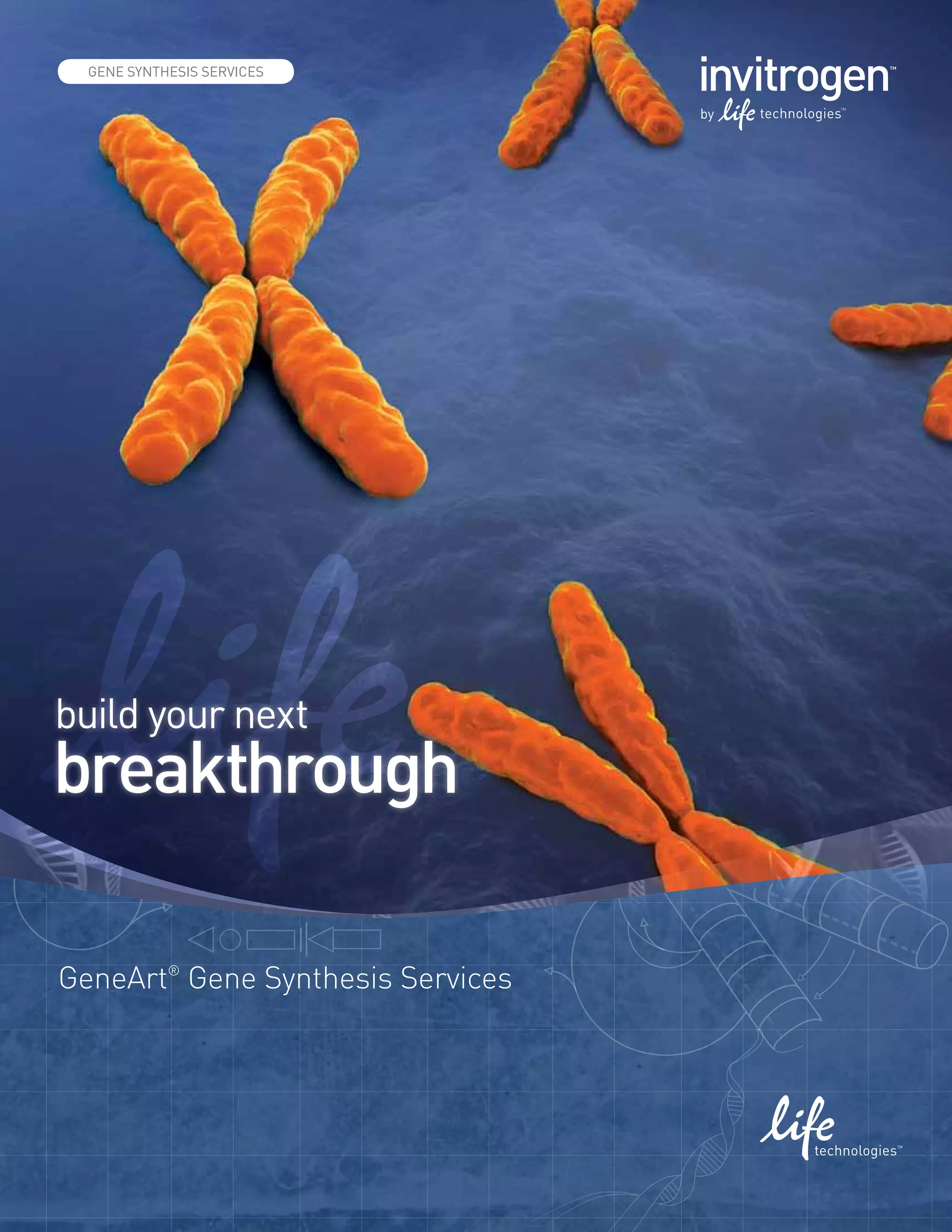 GeneArt® services - Gene synthesis through protein production | PDF