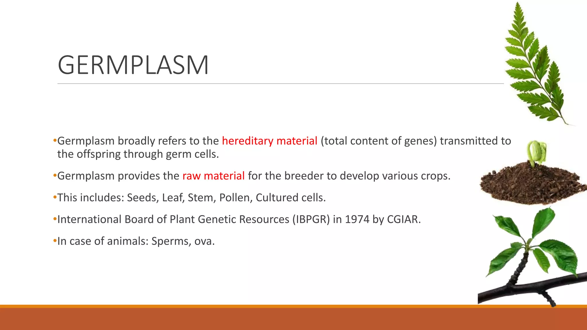 Gene bank and biobank | PPTX