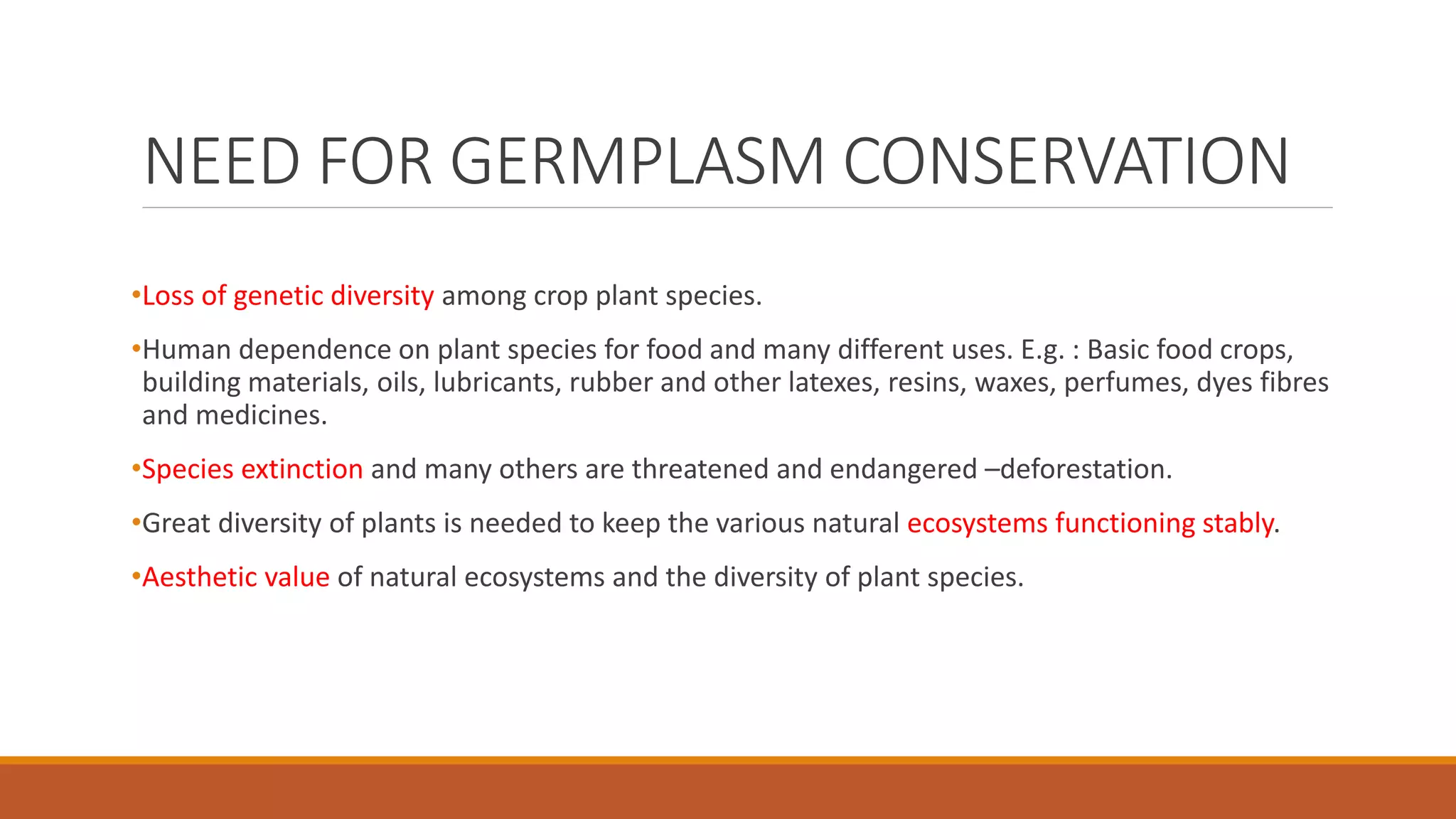 Gene bank and biobank | PPTX