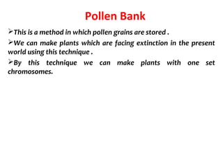 Gene banks | PPT