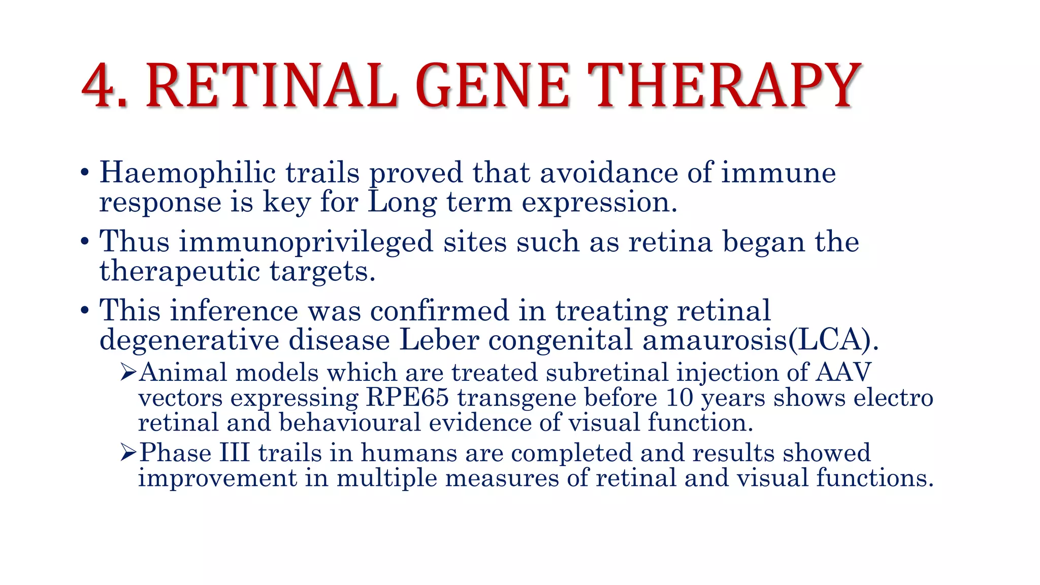 Gene based and cell based therapy in clinical medicine converted | PPT