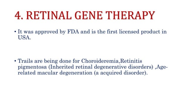 Gene based and cell based therapy in clinical medicine converted | PPT